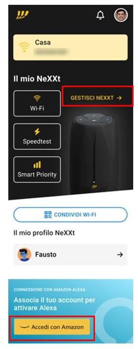 MyFastweb - Come attivare Alexa